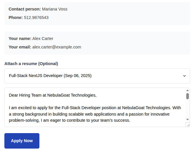 Applying for Jobs - Help Center